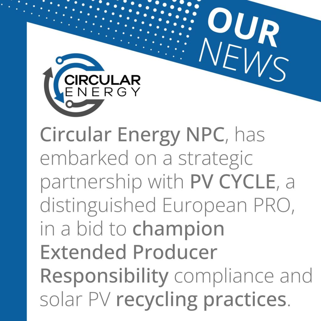 Circular Energy and PV CYCLE collaborate to enhance Solar PV Compliance ...